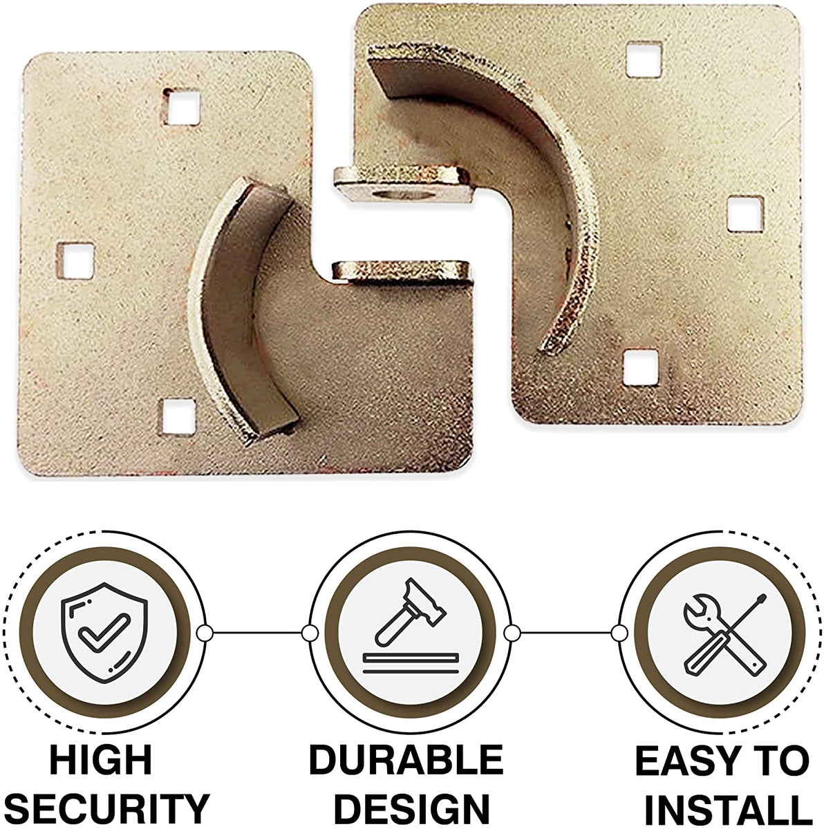 High Security Padlock Hasp
