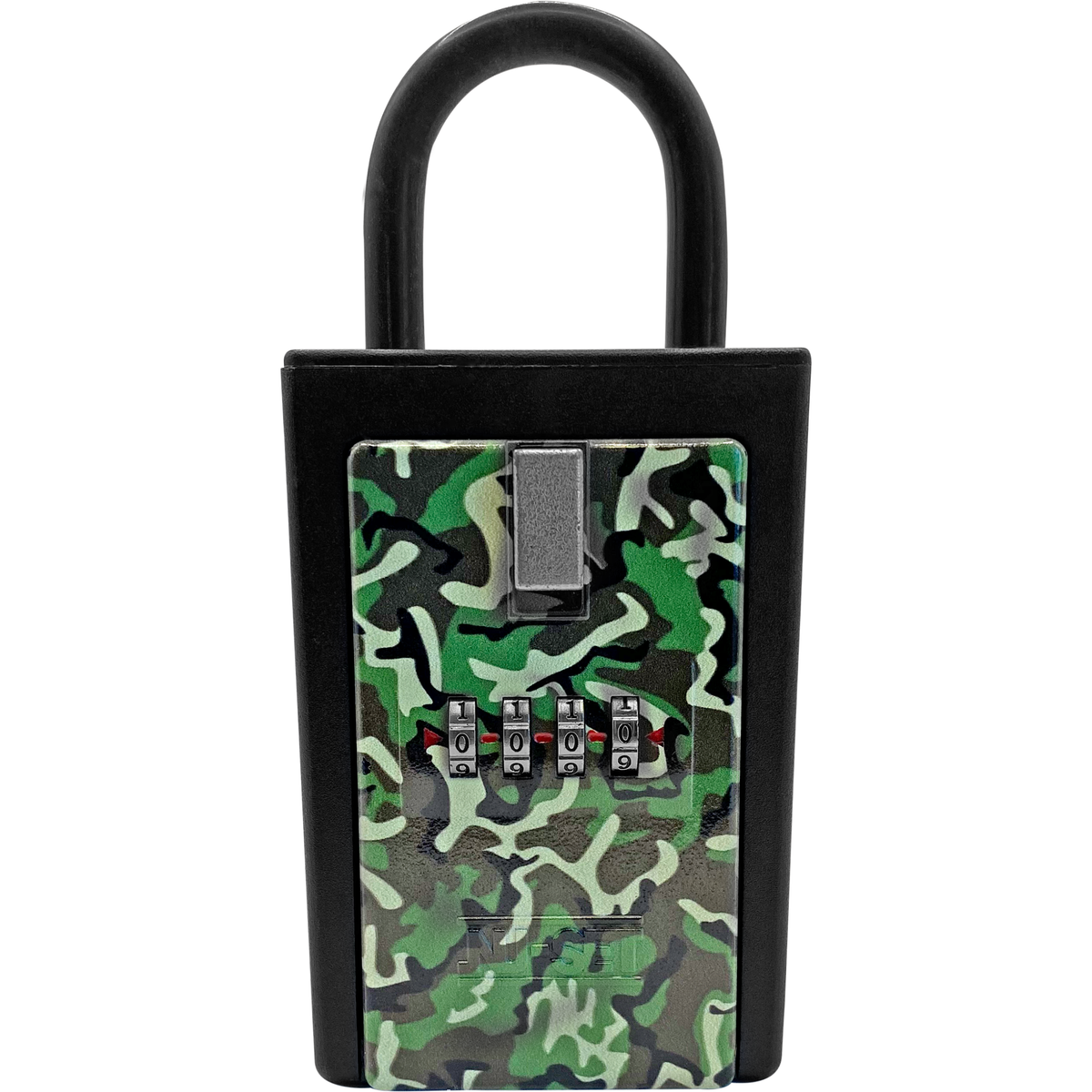 NUSET 4 Digit Number Combination Key Card Storage Lockbox In Camouflag ...